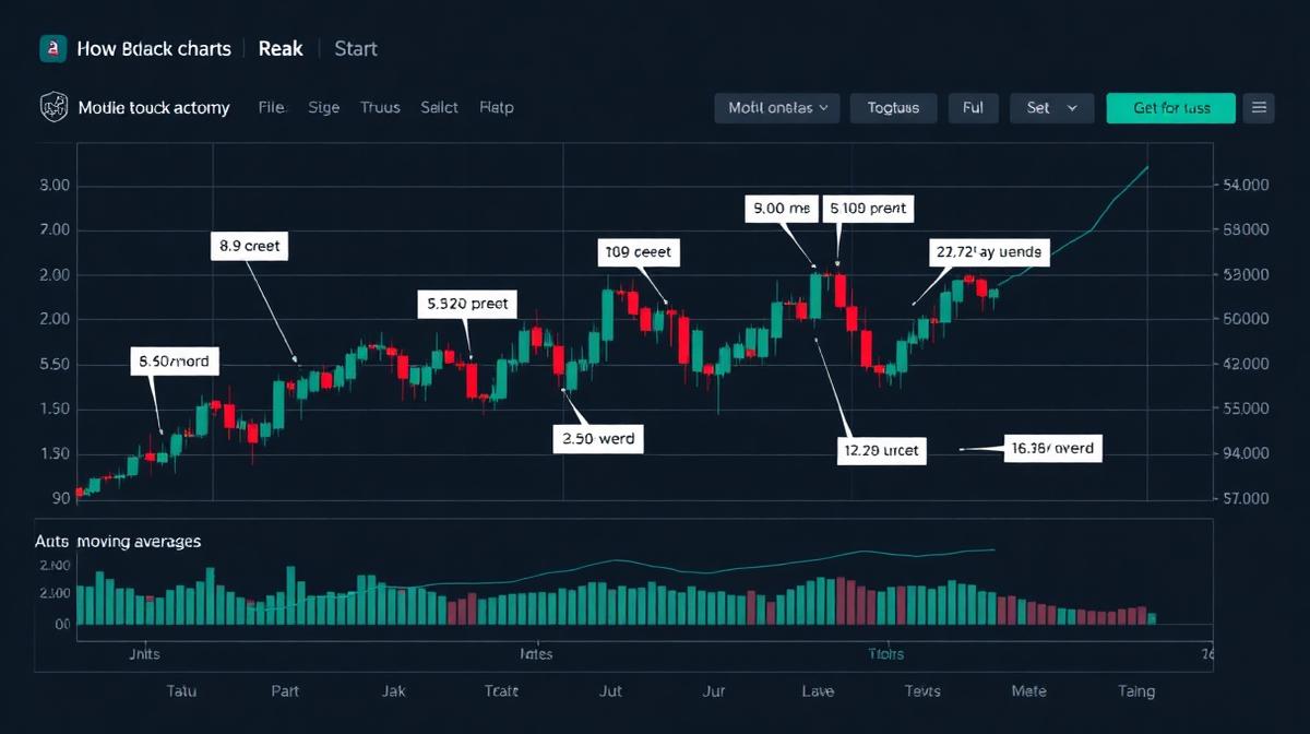 How to Read Stock Charts: Complete Visual Guide for Beginners | Tradyom